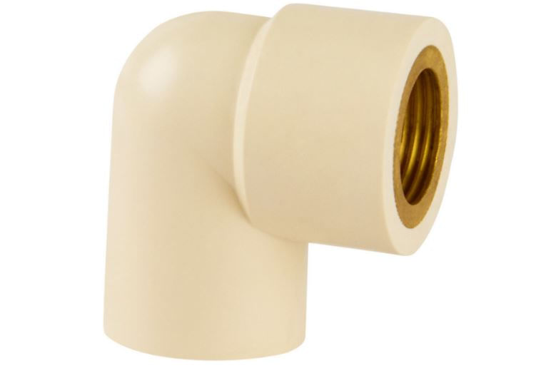 Joelho 90° Trans Ff Super Cpvc Dn 22X3/4