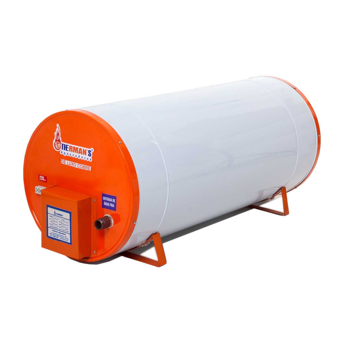 Boiler Elétrico 200 Litros Horizontal Cobre 220v Thermans