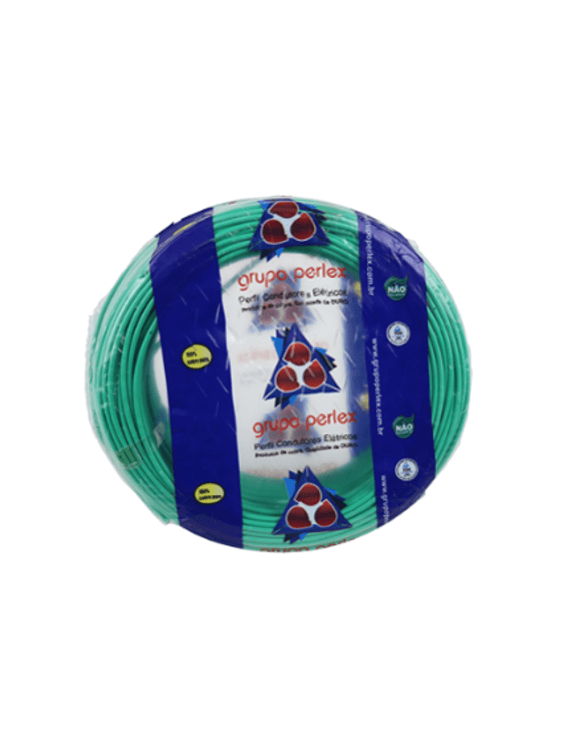 Cabo Flexível 750v 6.00 mm 10m Verde Perfil