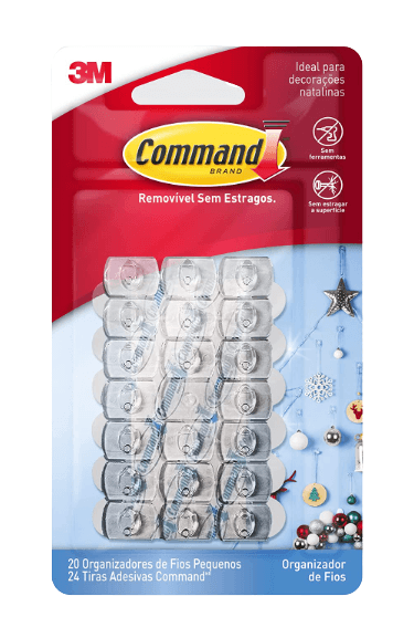 Mini Suporte Fios Command 3M