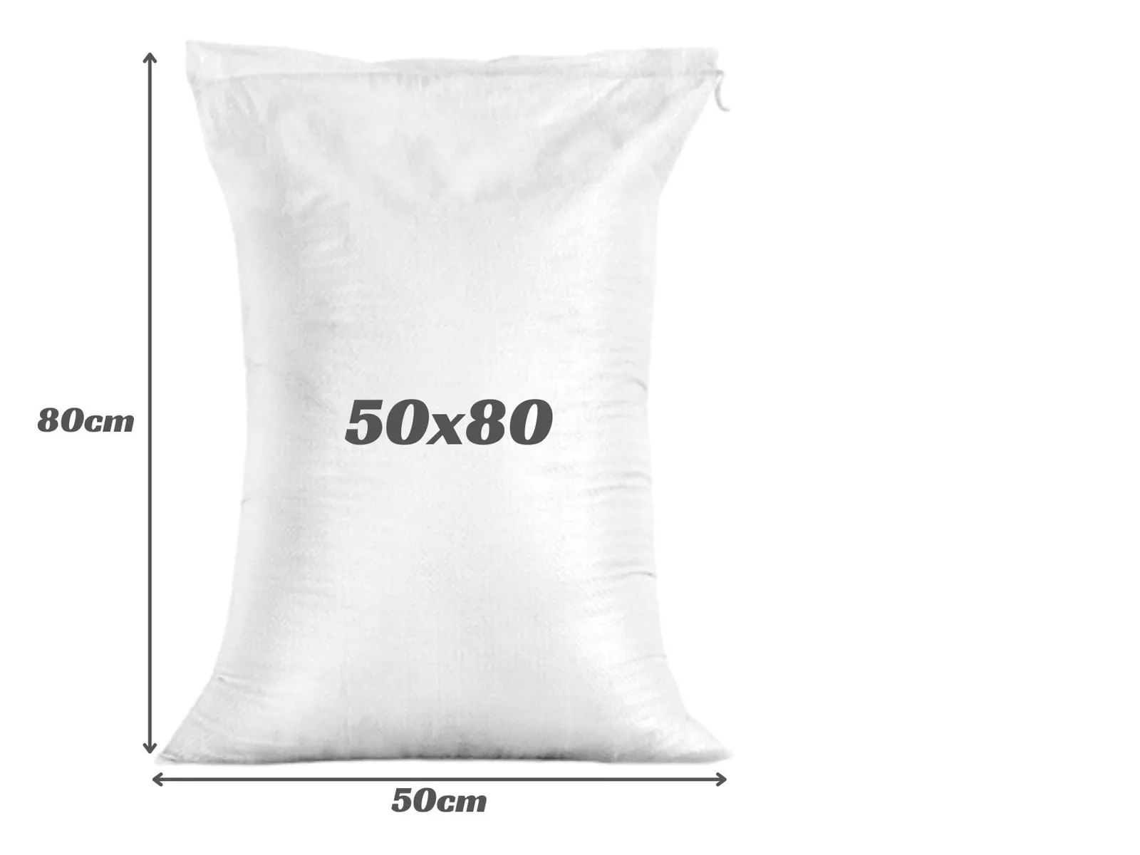 Saco de rafia 50x80 convencional ck sacabranco