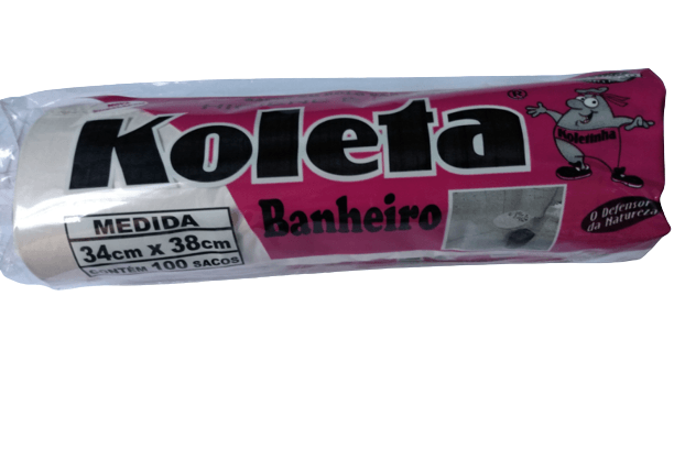 Koleta Roll Banheiro 34x38 100un Colmag Branco