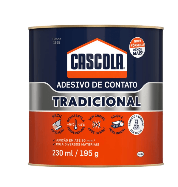 Cascola Tradicional sem Toluol 195gr Henkel