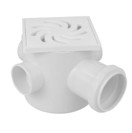 Caixa Sifonada Grelha Quadrada 100x100x50 Amanco