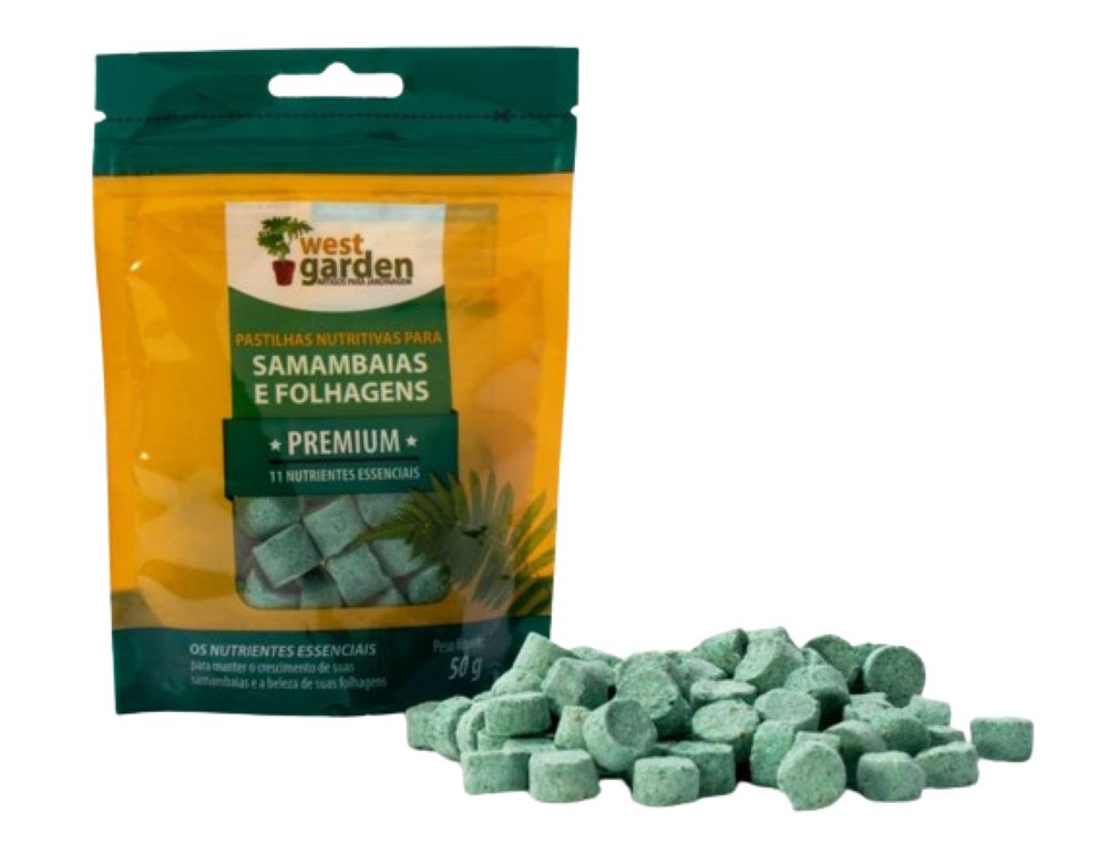 Nutricao pastilha samambaia premium 50gr..
