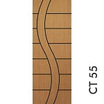 Porta Frisada CT55 HDF 90x2,10x3,5cm Angelim Ana Clara