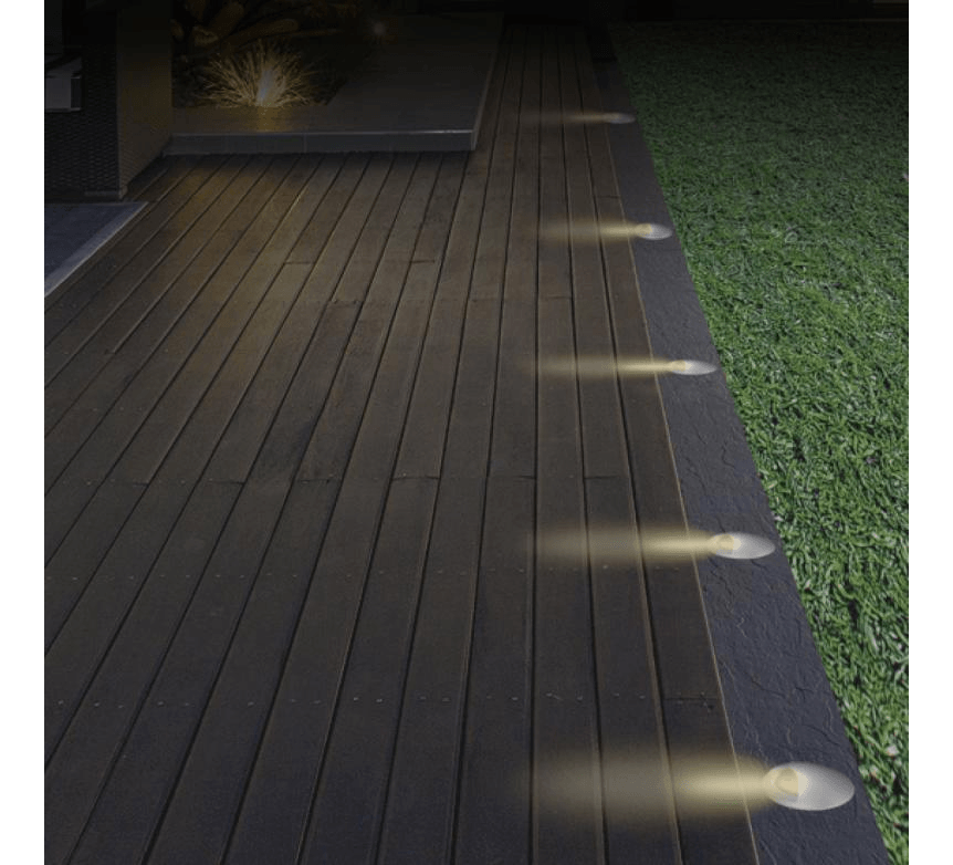 Embutido de Led Side Light 3W 3000K IP65 Branco Bronzearte