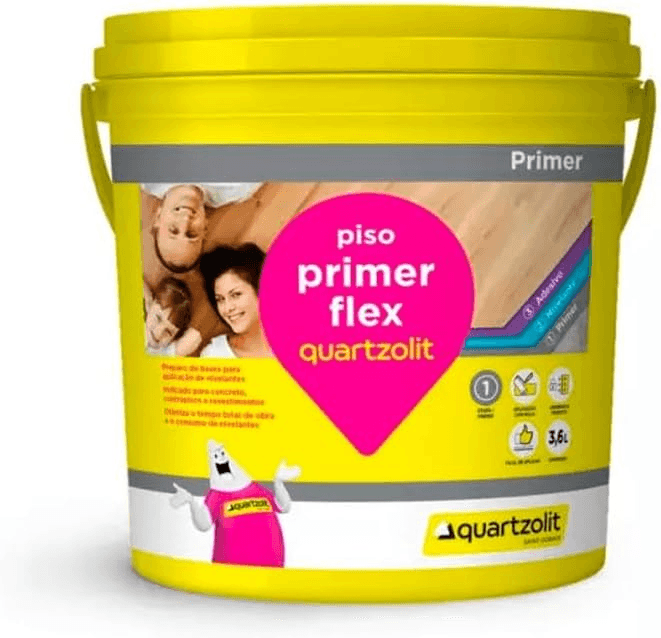Primer Flex Piso 3,6l Branco Quartzolit