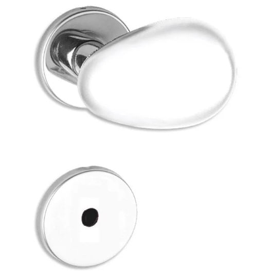 Fechadura 40 WC Elite 1564b Roseta Cromado Haga